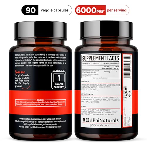 ashwagandha capsules for overall wellness