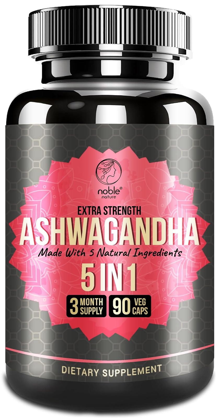 Ashwagandha capsules for stress relief
