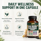 Ashwagandha capsules for stress relief