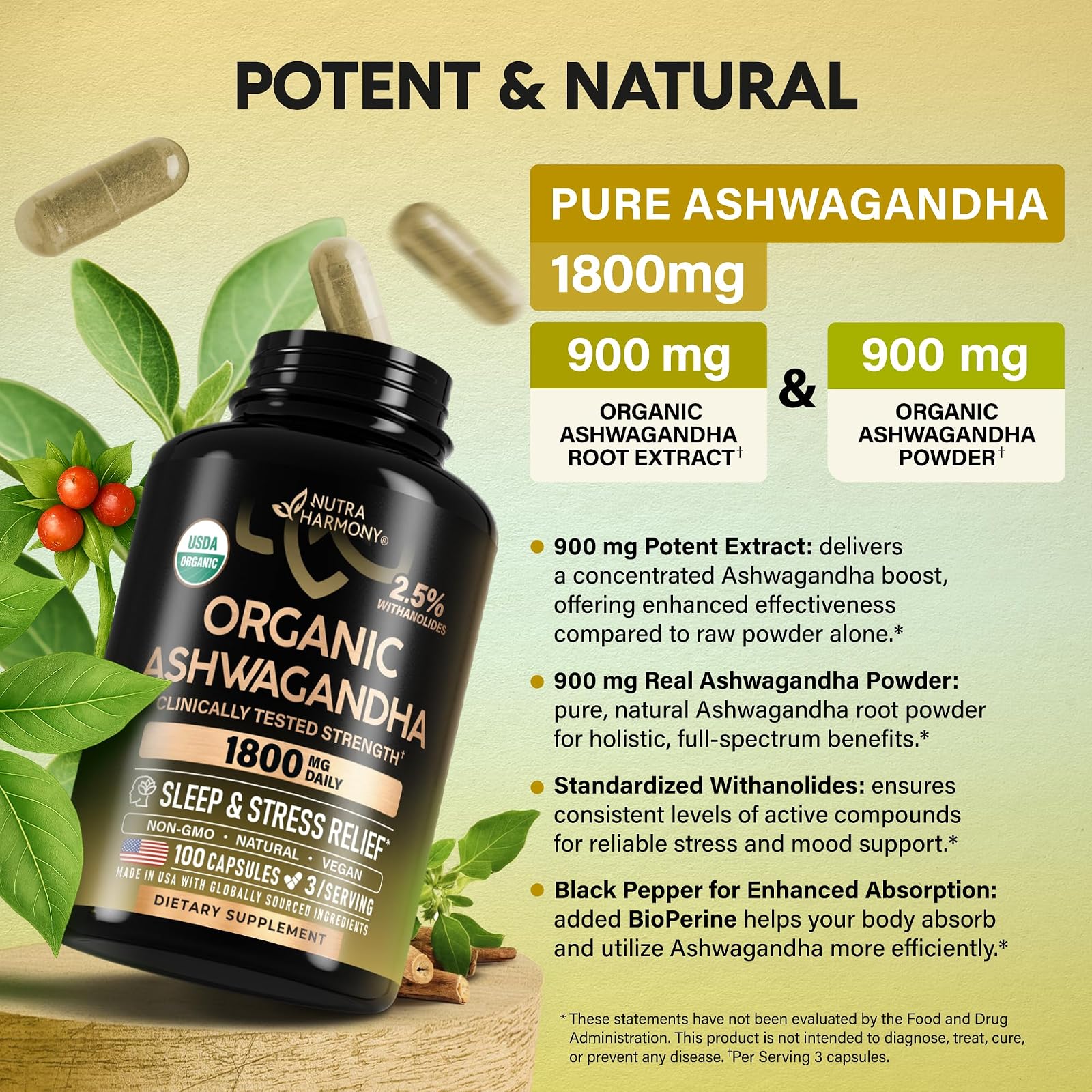 ashwagandha capsules for wellness