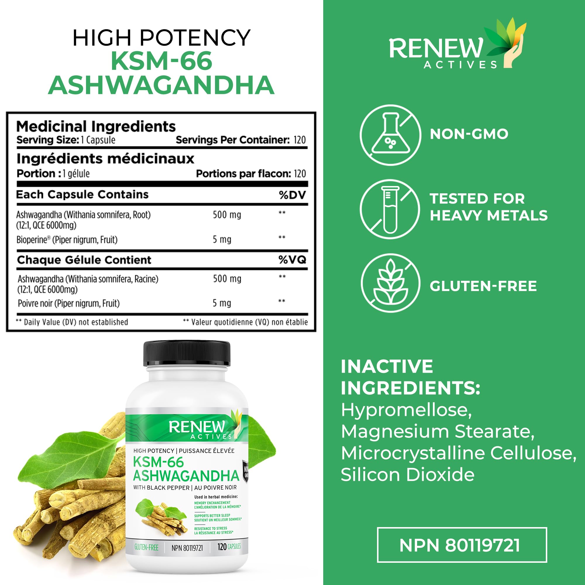 Ashwagandha capsules for women’s health