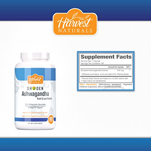 ashwagandha capsules with 35% withanolides