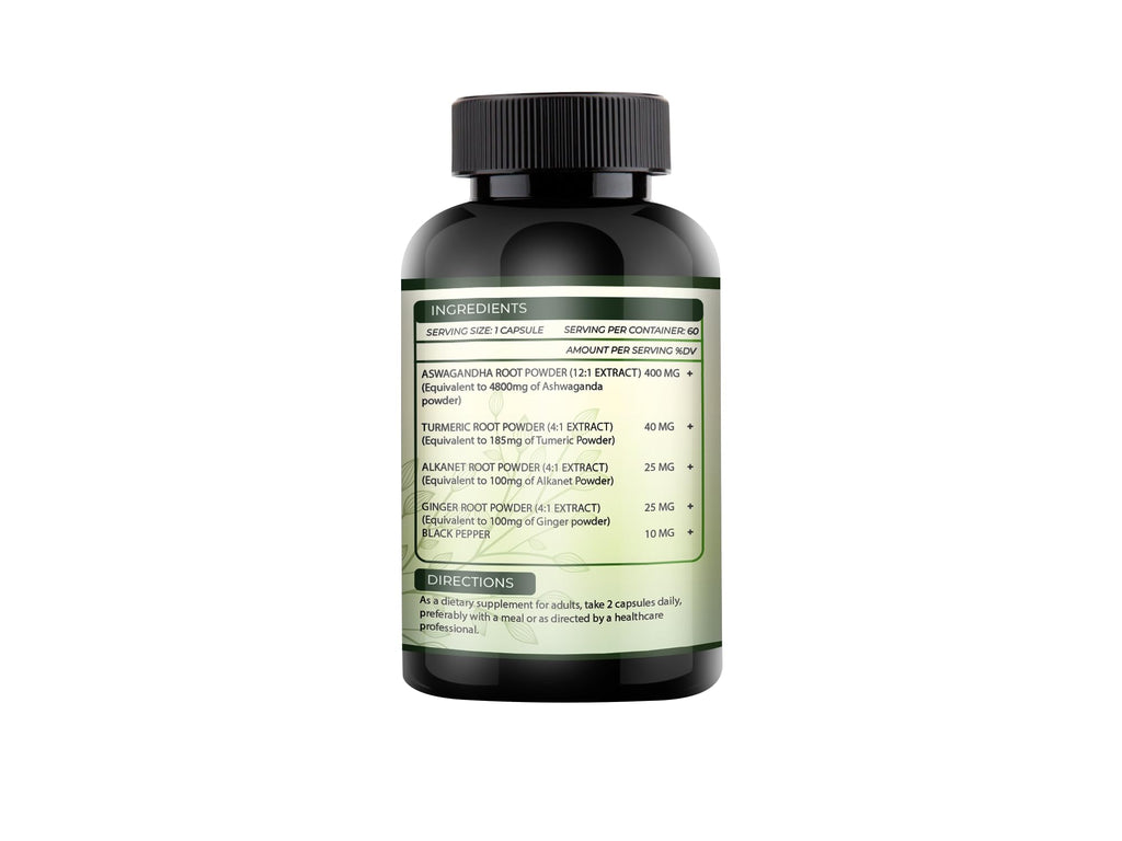 ashwagandha capsules with ginger benefits