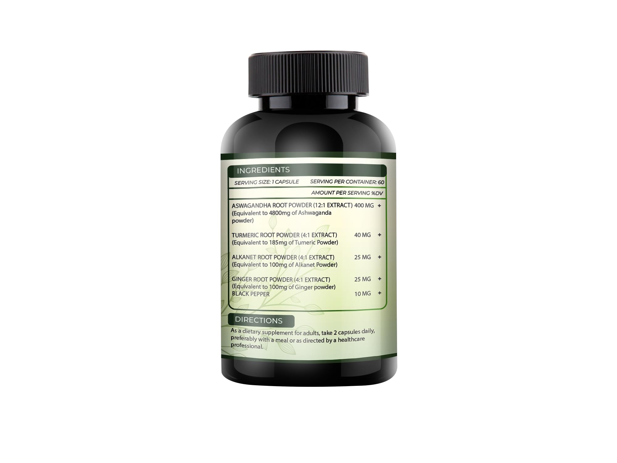 ashwagandha capsules with ginger benefits