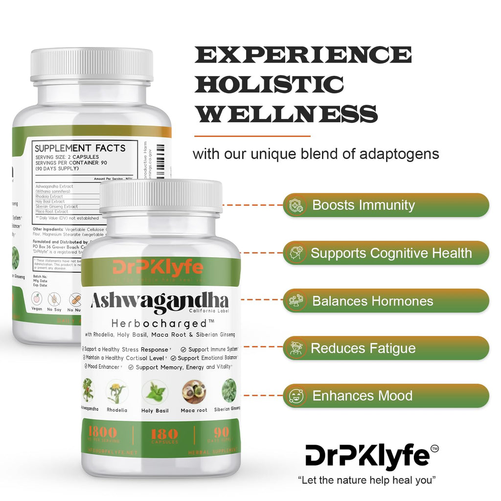 ashwagandha complex with rhodiola rosea