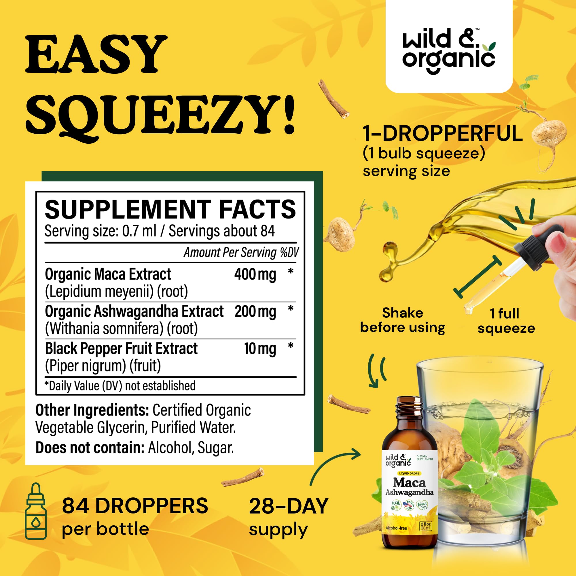 Ashwagandha drops for daily vitality