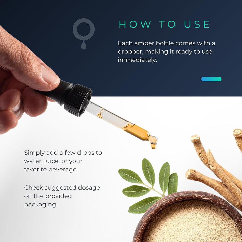 Ashwagandha drops for energy boost