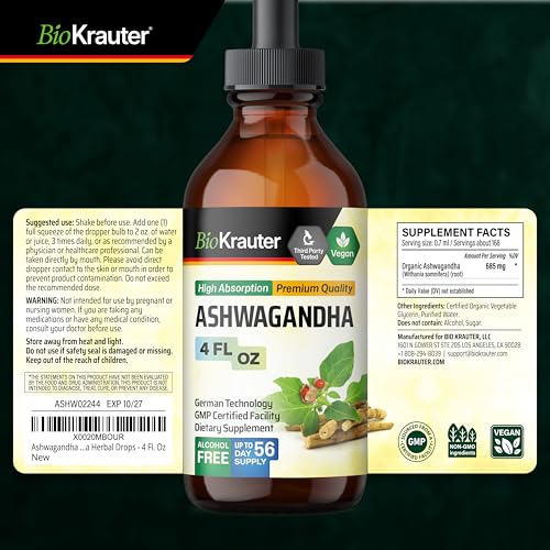 ashwagandha drops for holistic health