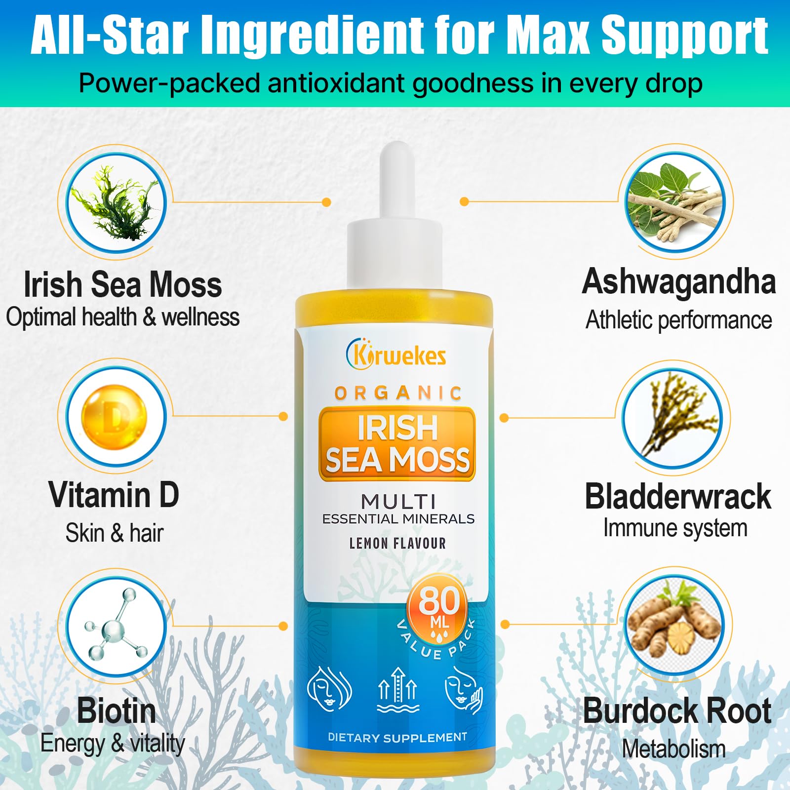 Ashwagandha drops for stress relief