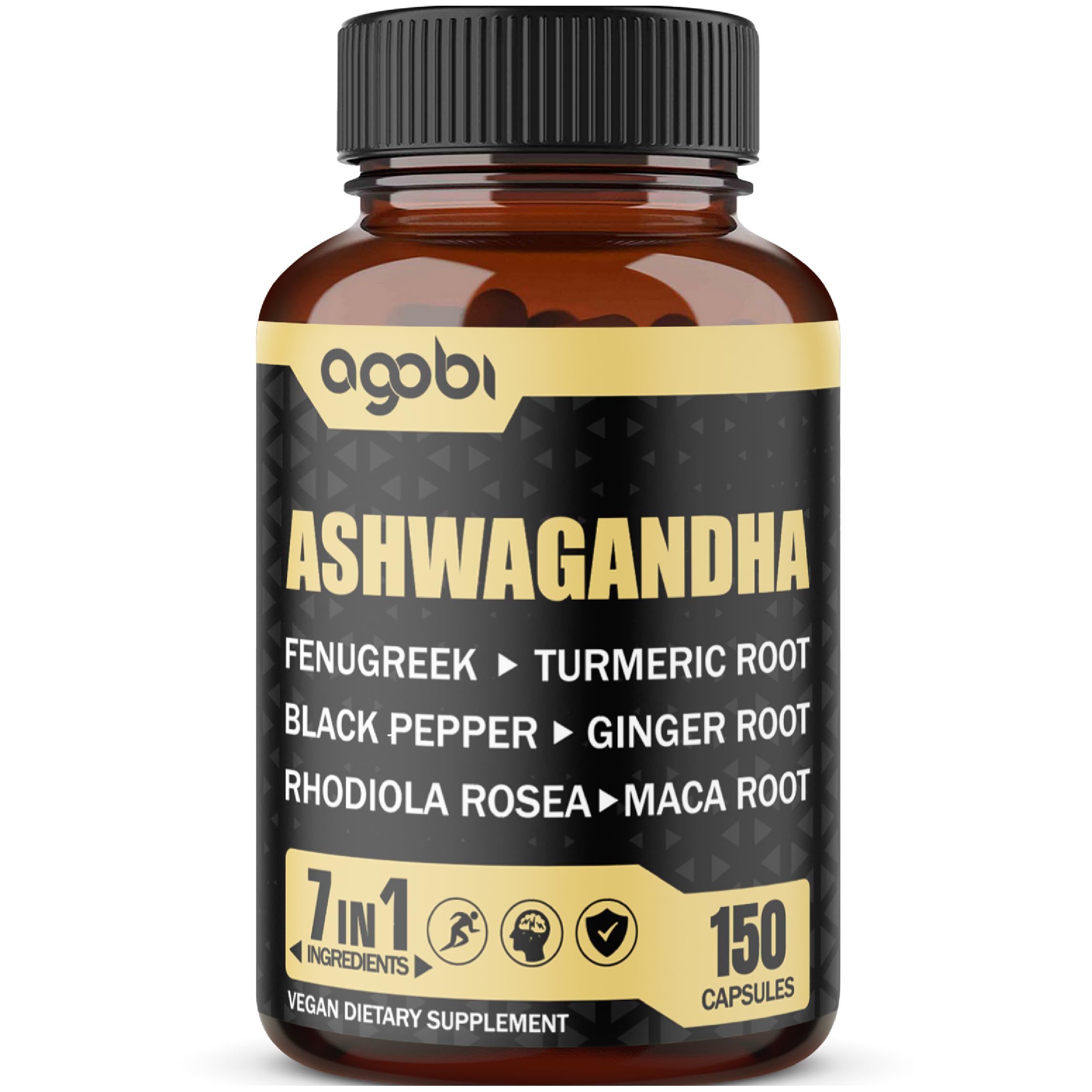 ashwagandha extract capsules for stress relief