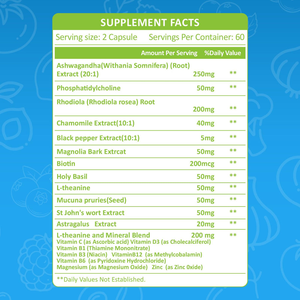 Ashwagandha for balanced cortisol levels