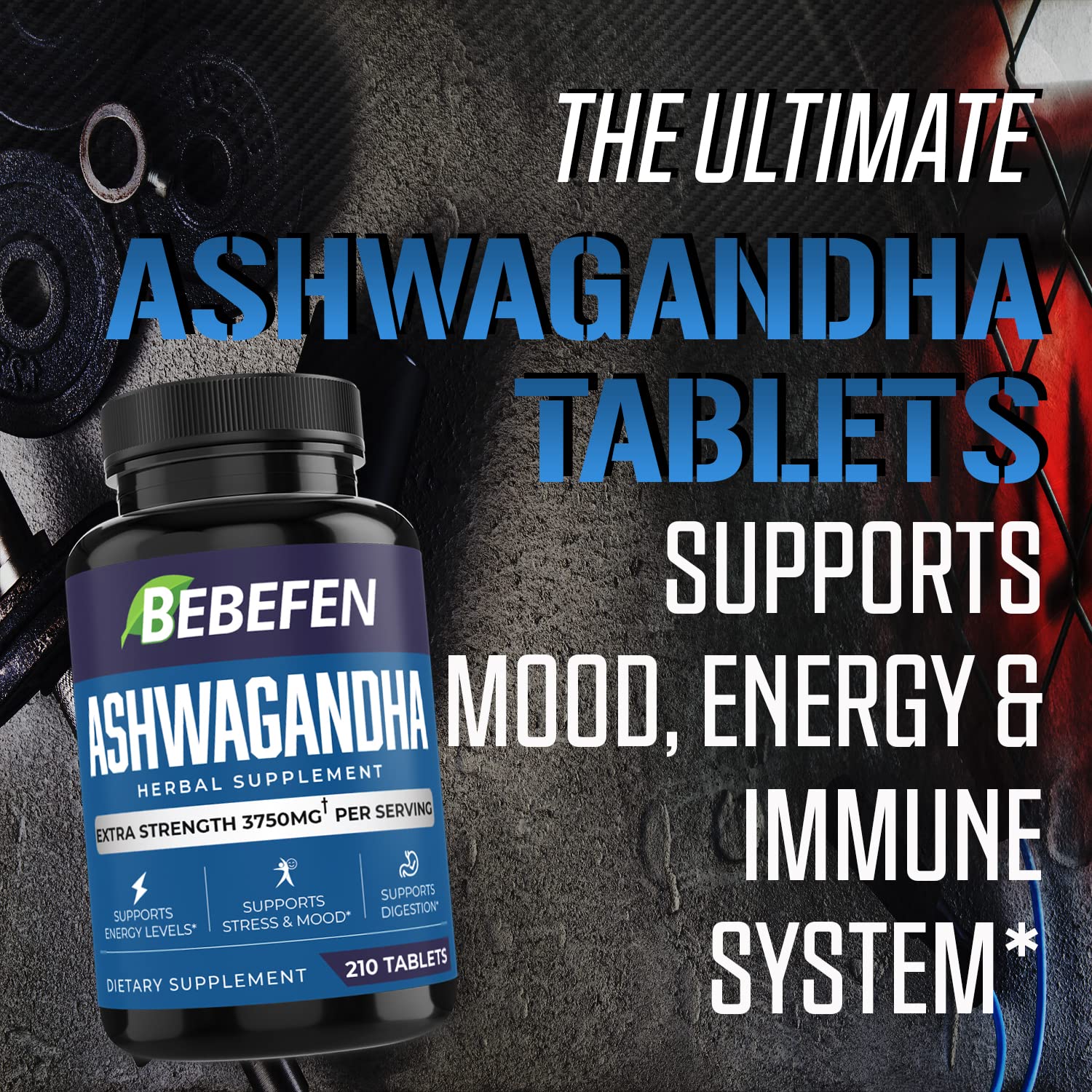 Ashwagandha for enhanced energy levels