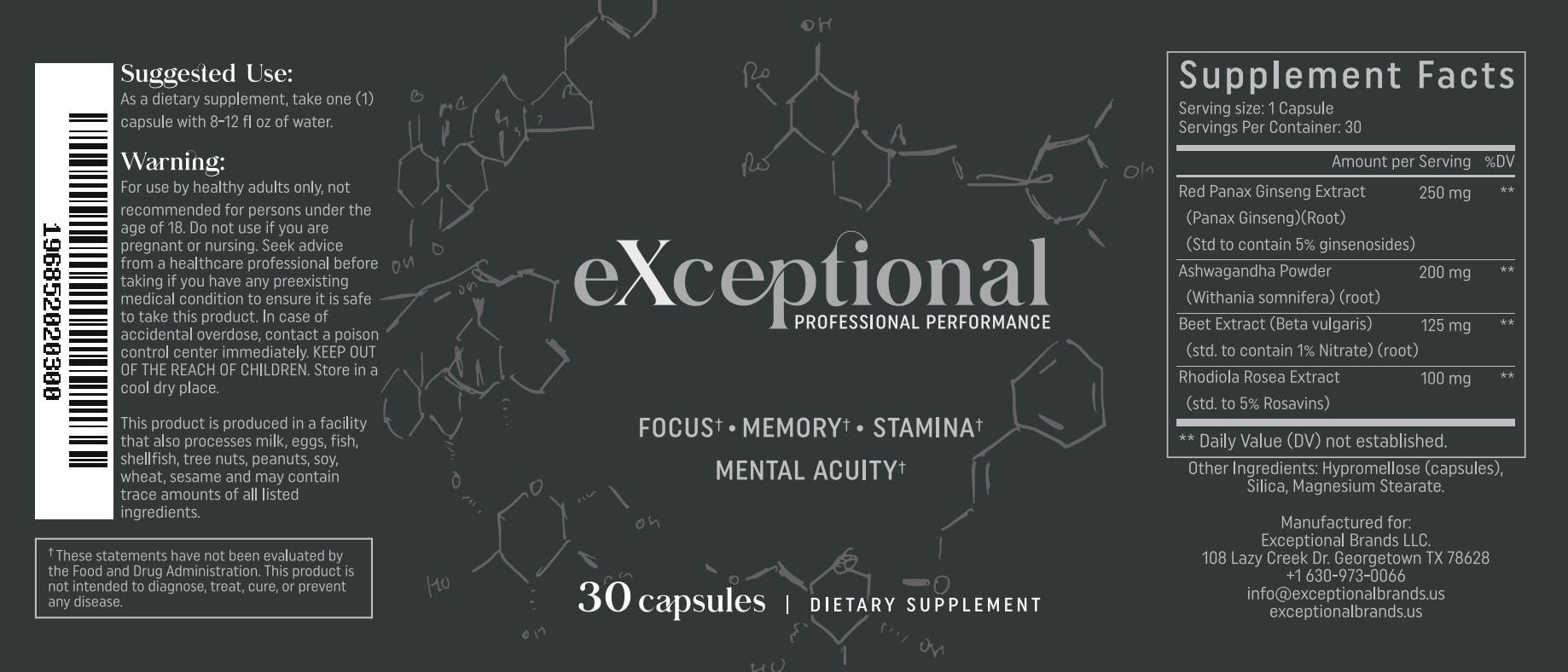 ashwagandha for enhanced focus