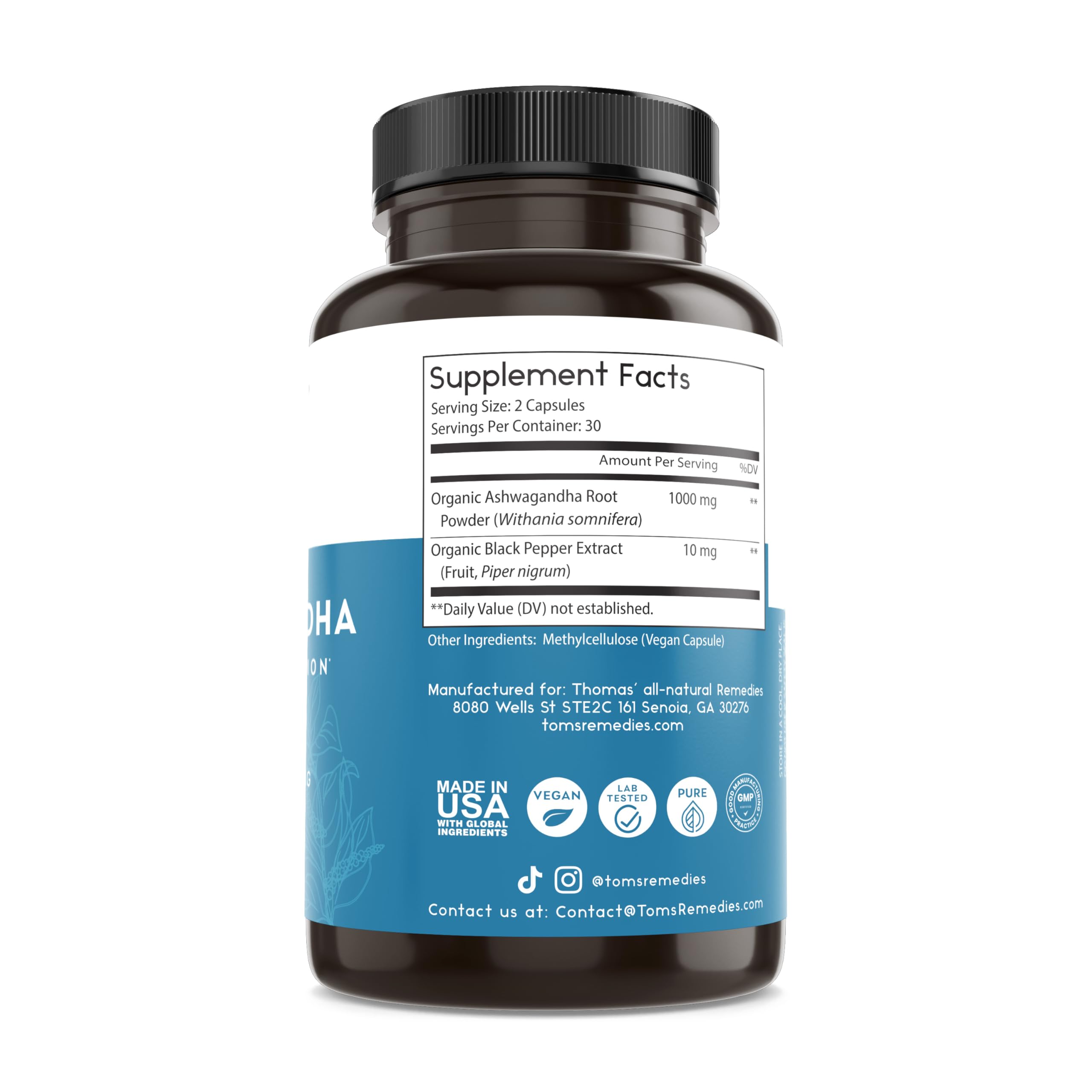 Ashwagandha for improved mood and focus