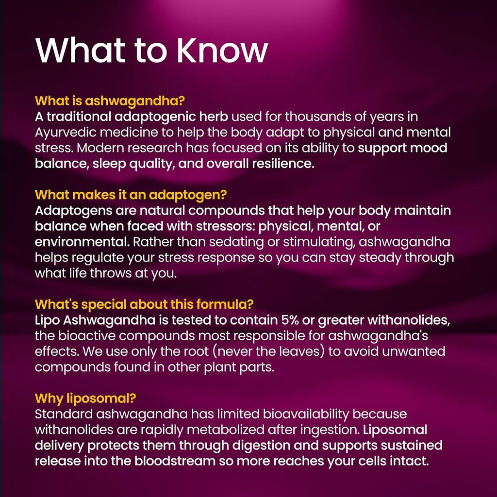 Ashwagandha for improved mood