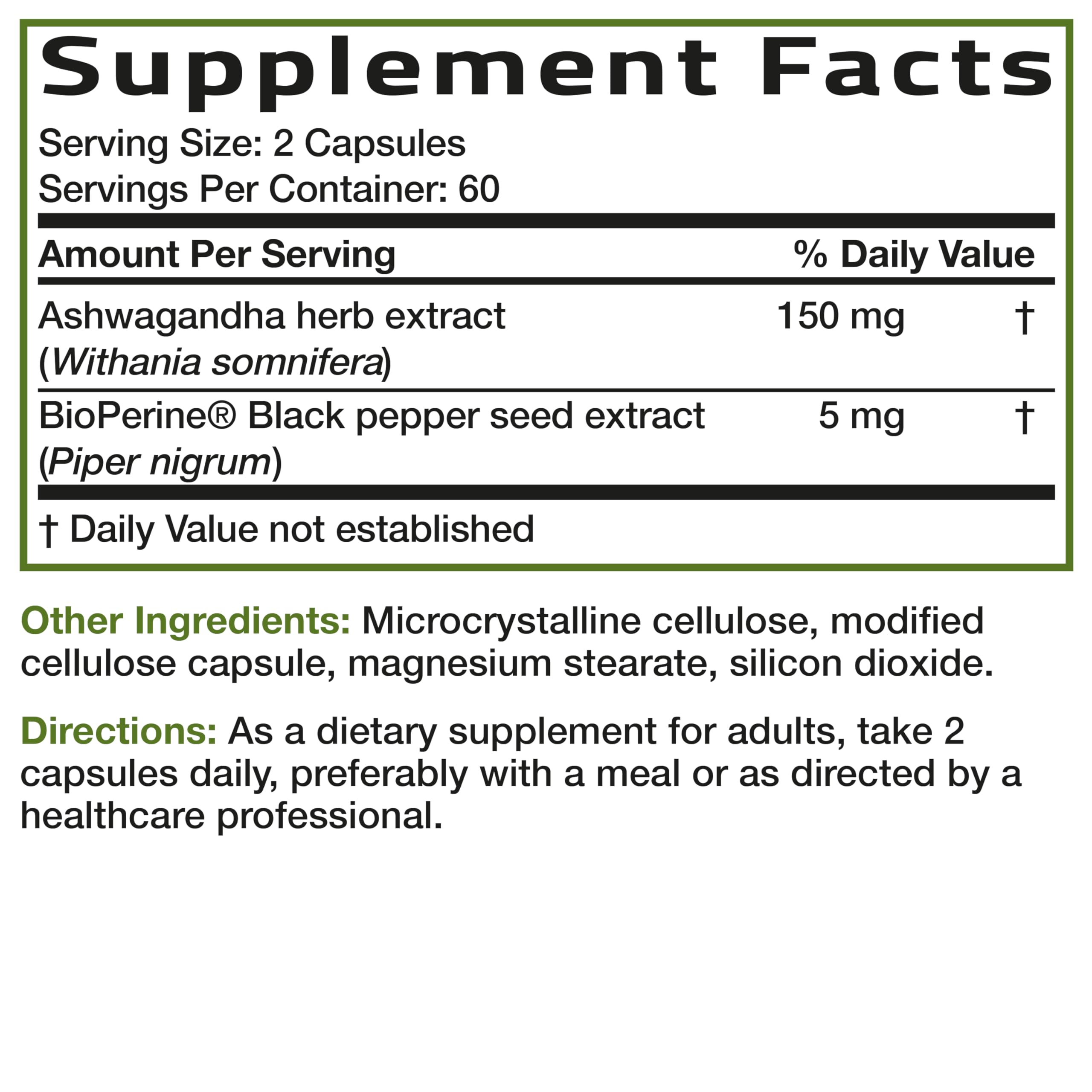 ashwagandha for overall wellness support