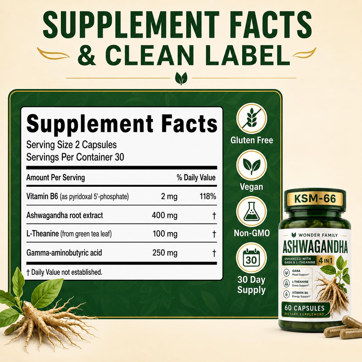ashwagandha for stress relief and calm