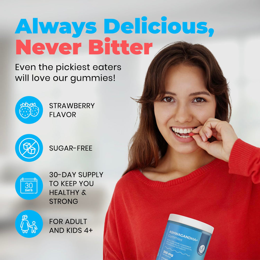Ashwagandha gummies for better sleep quality