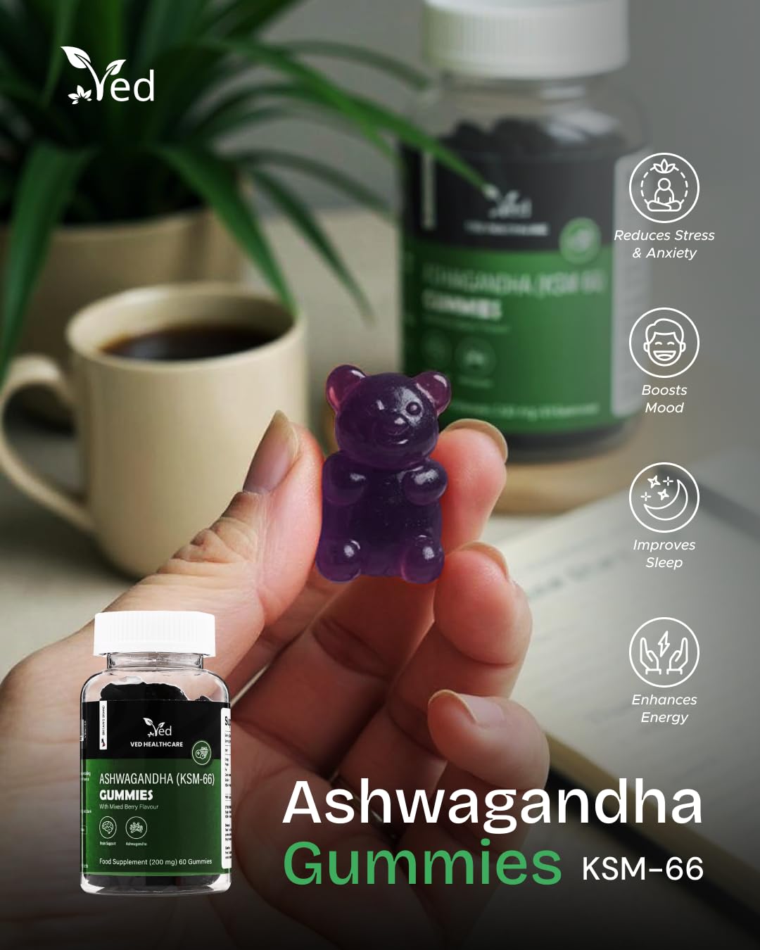 Ashwagandha gummies for better sleep