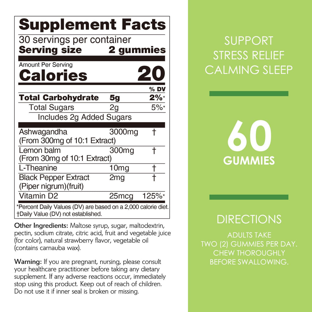 ashwagandha gummies for better sleep