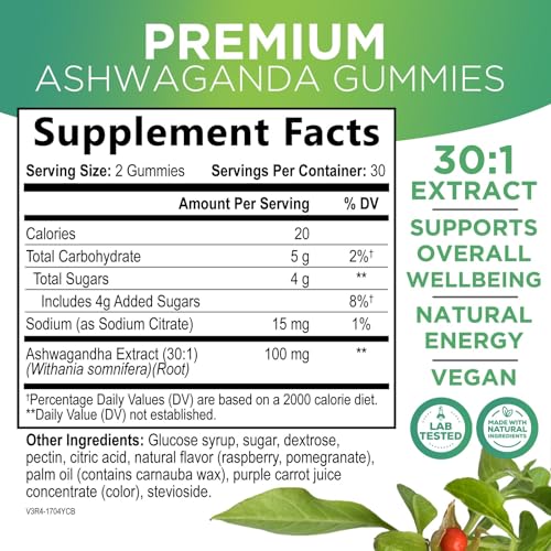 ashwagandha gummies for brain health