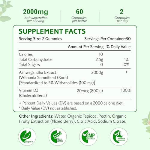 ashwagandha gummies for calm mood enhancement