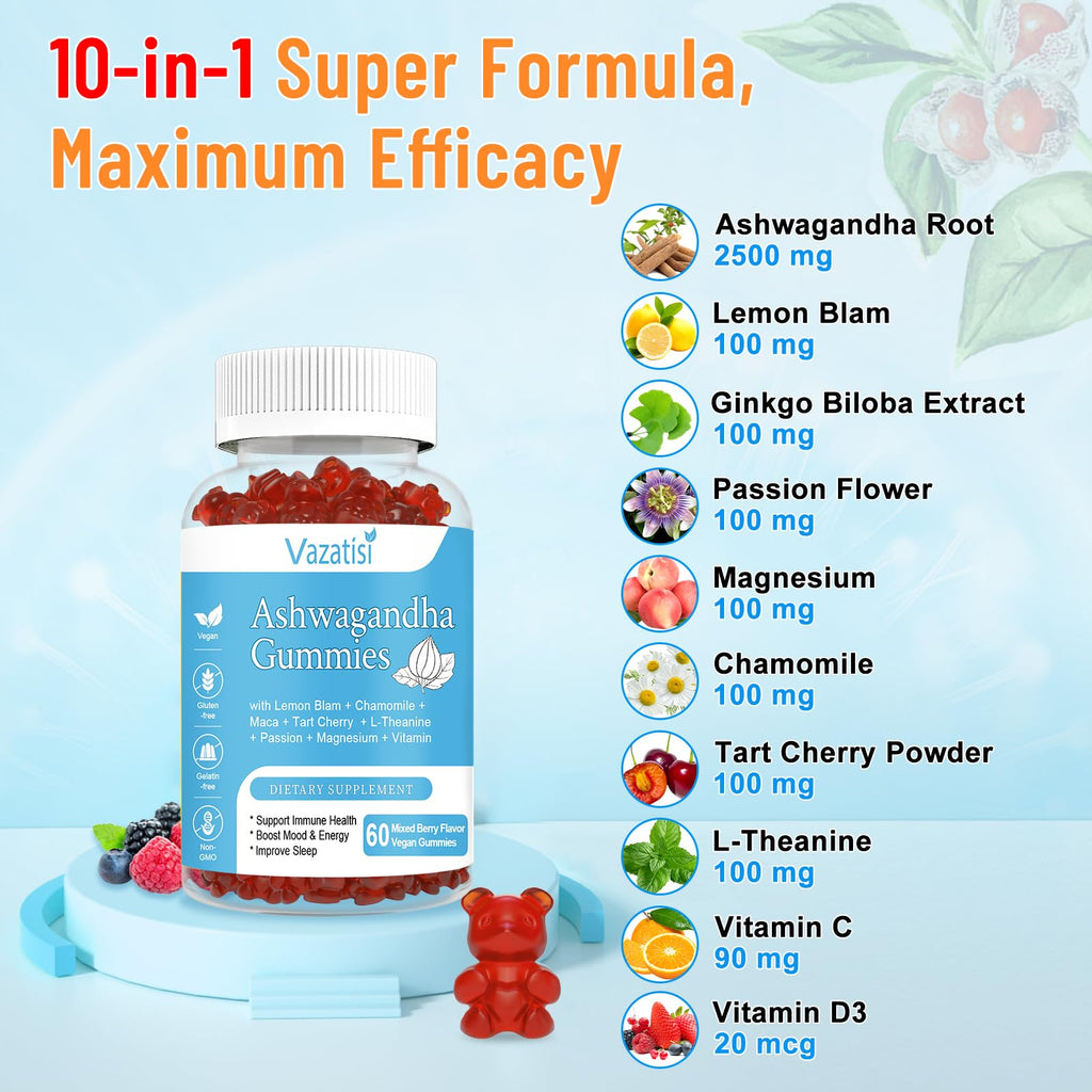 ashwagandha gummies for daily energy boost