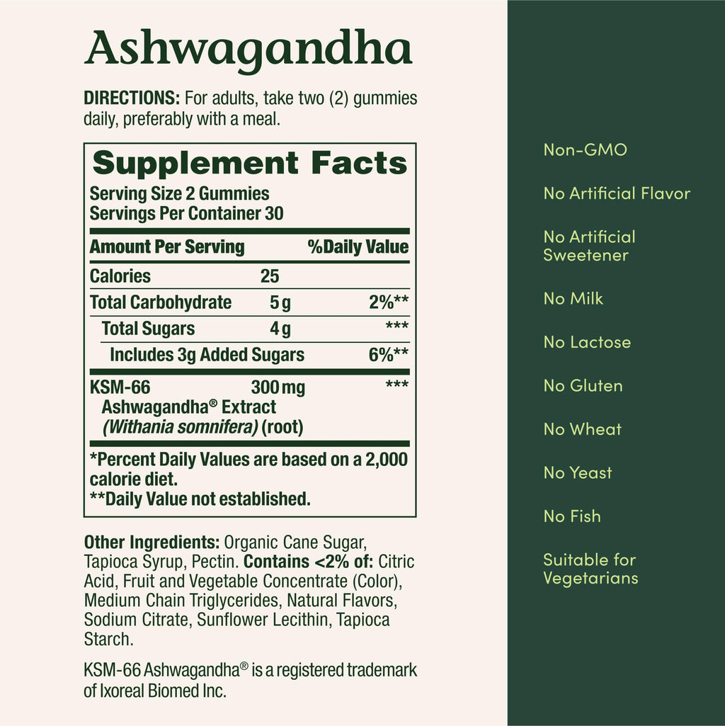 Ashwagandha gummies for daily health support