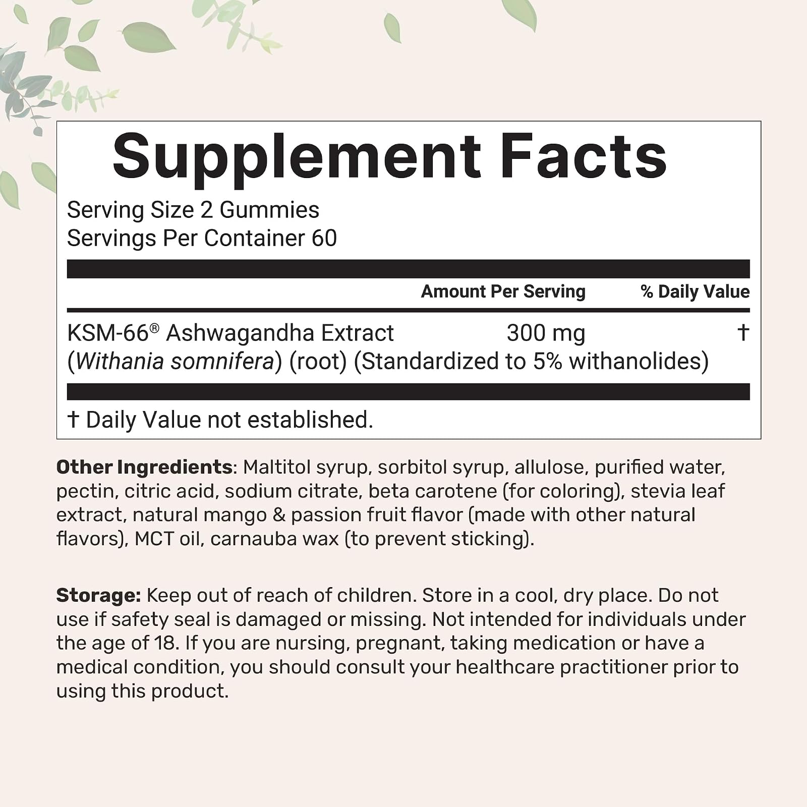 ashwagandha gummies for improved focus
