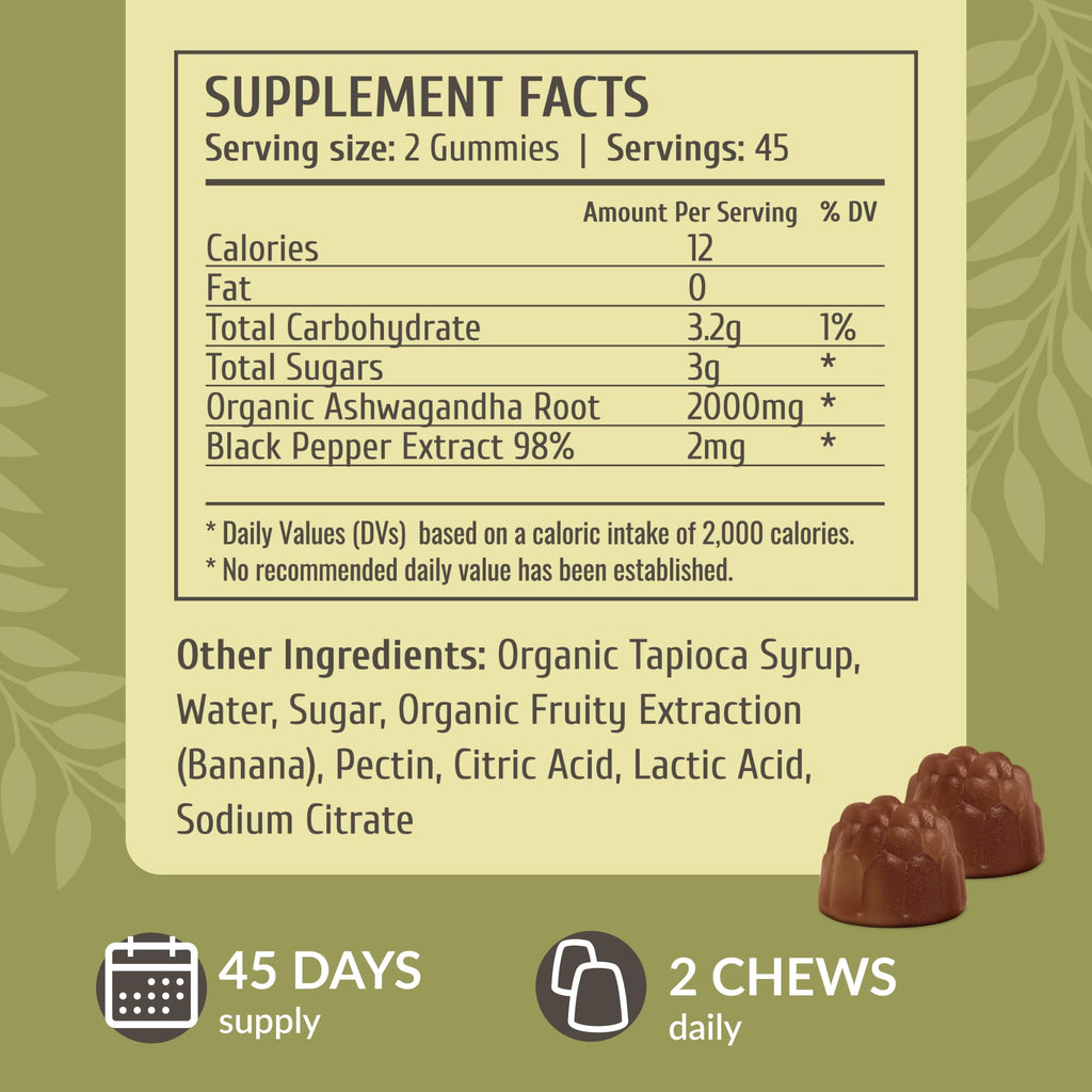ashwagandha gummies for men’s health support