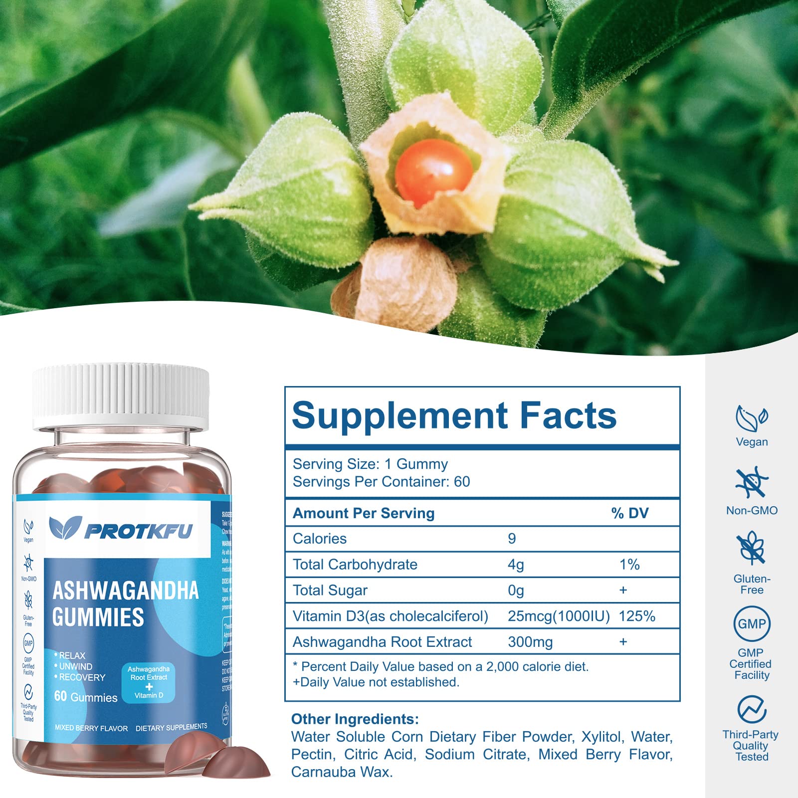 Ashwagandha gummies for mood enhancement
