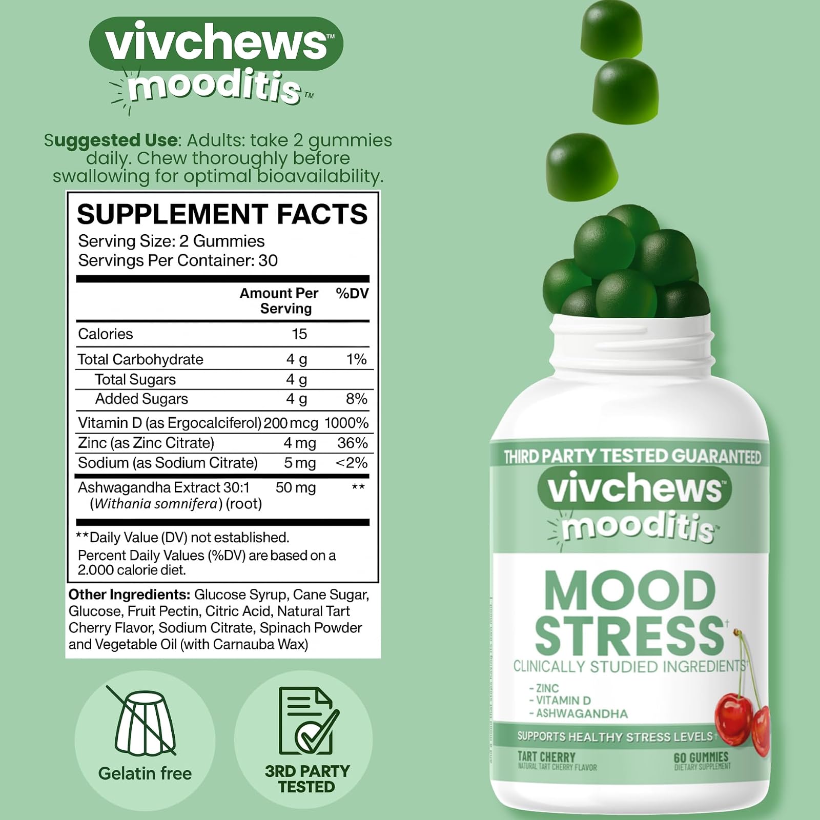 Ashwagandha gummies for mood support