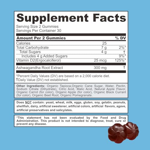 Ashwagandha gummies for overall health