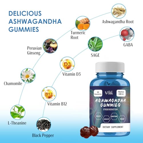 Ashwagandha gummies for stress relief