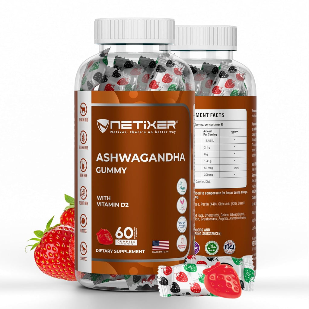 Ashwagandha gummies for stress relief