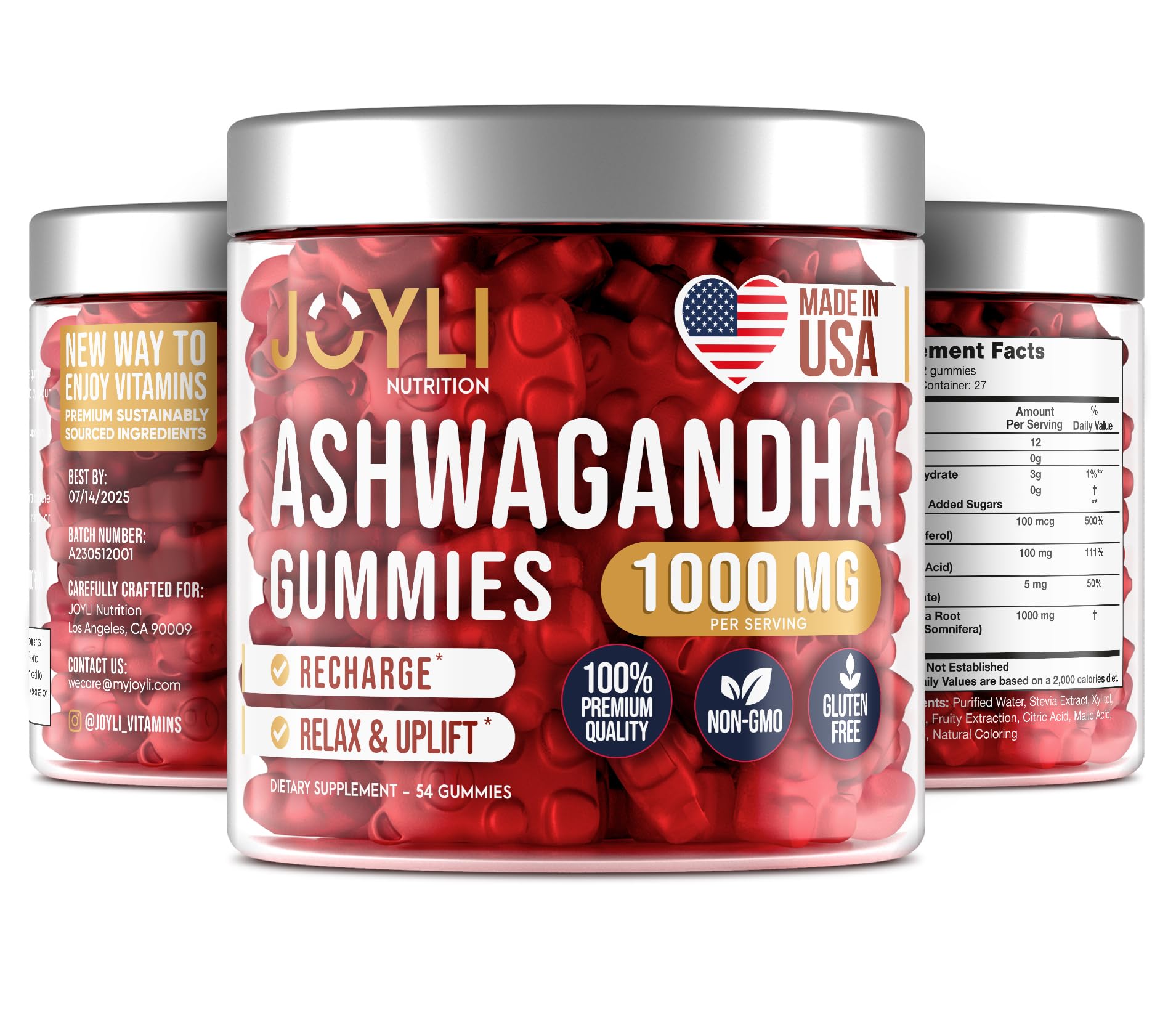 ashwagandha gummies for stress relief