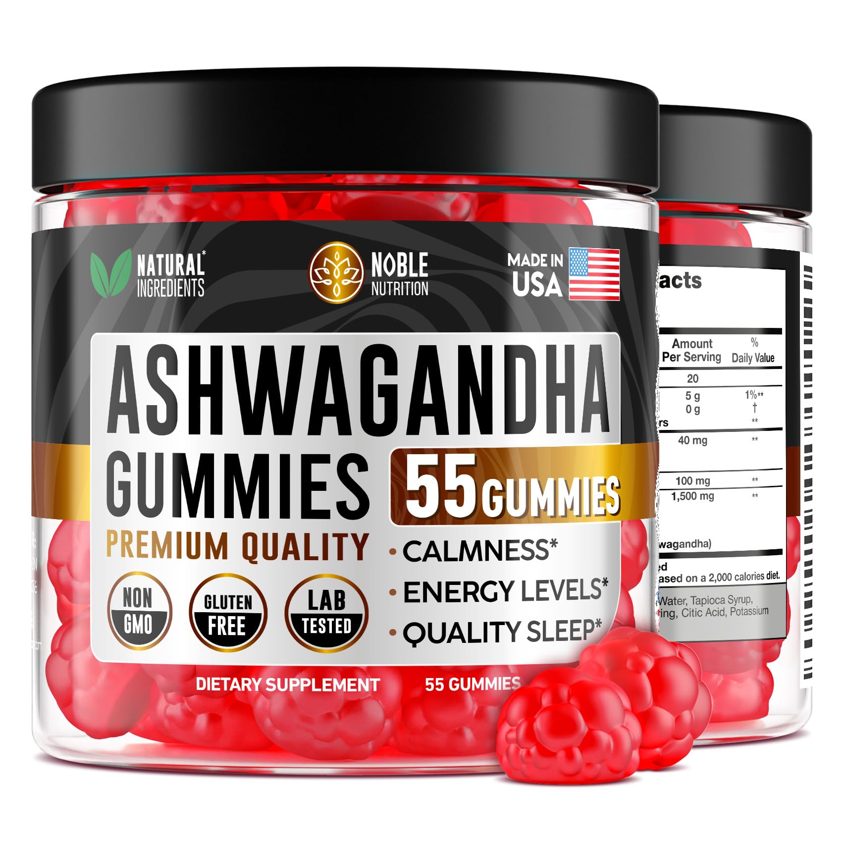 Ashwagandha gummies for stress relief