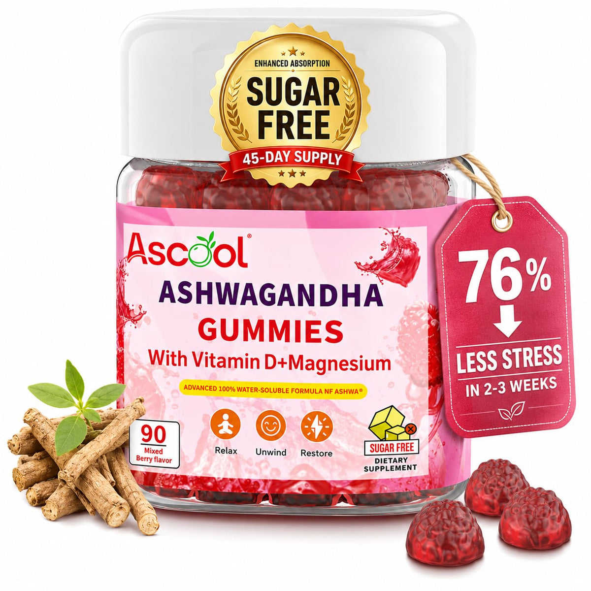 ashwagandha gummies for stress relief