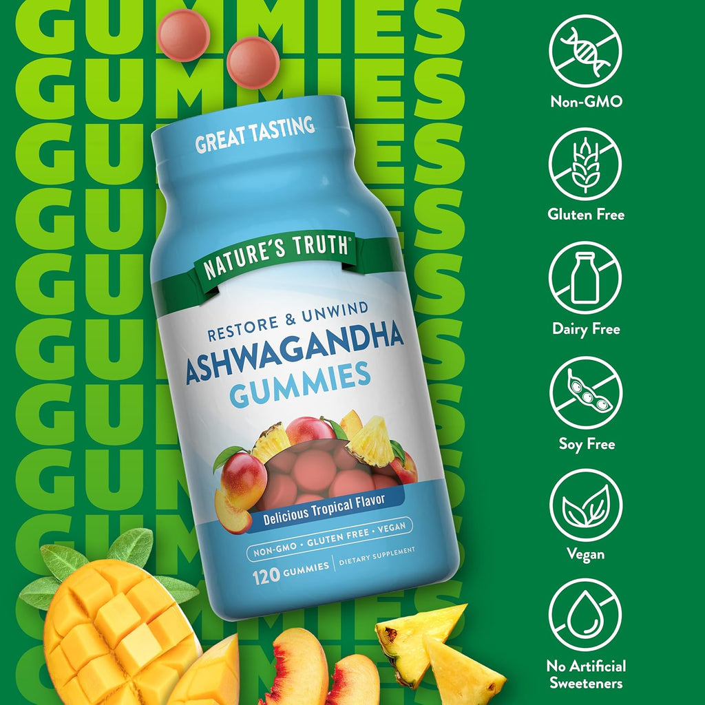 Ashwagandha gummies to support mental clarity