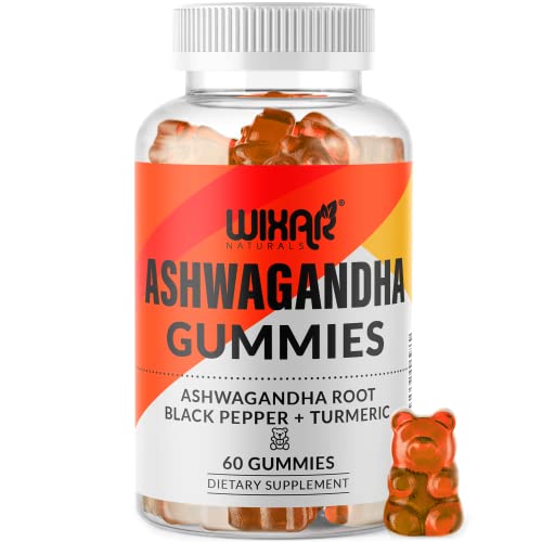 Ashwagandha gummies with black pepper extract