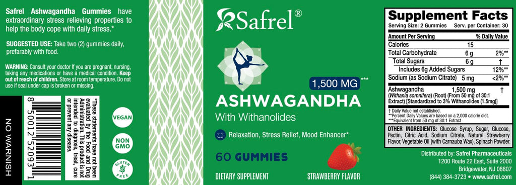Ashwagandha gummies with magnesium for better sleep