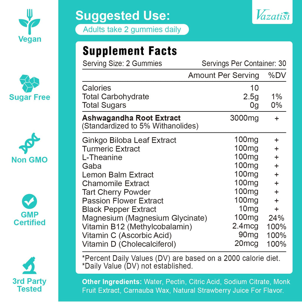ashwagandha gummies with turmeric benefits
