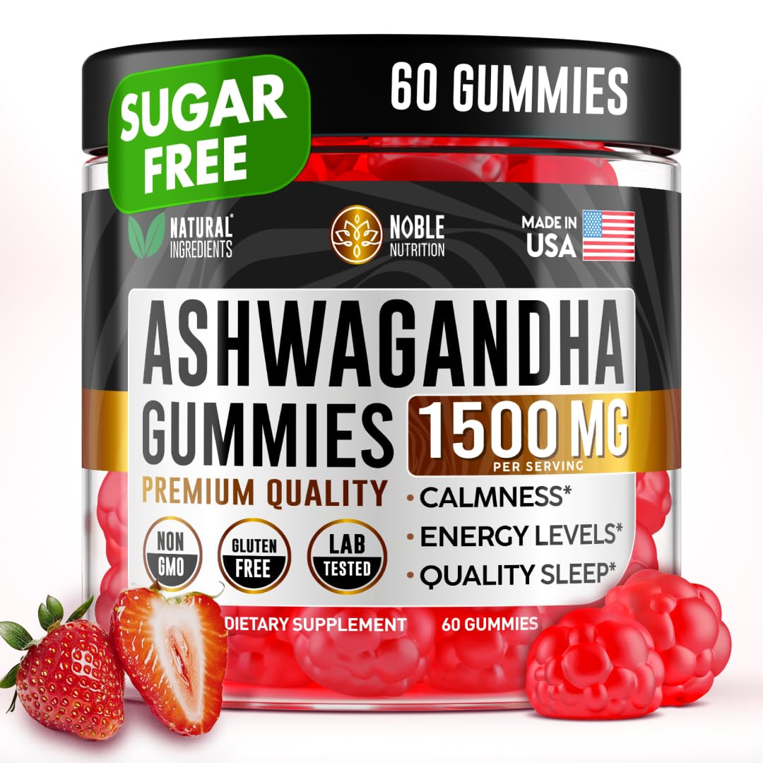 Ashwagandha gummy multivitamin for stress relief