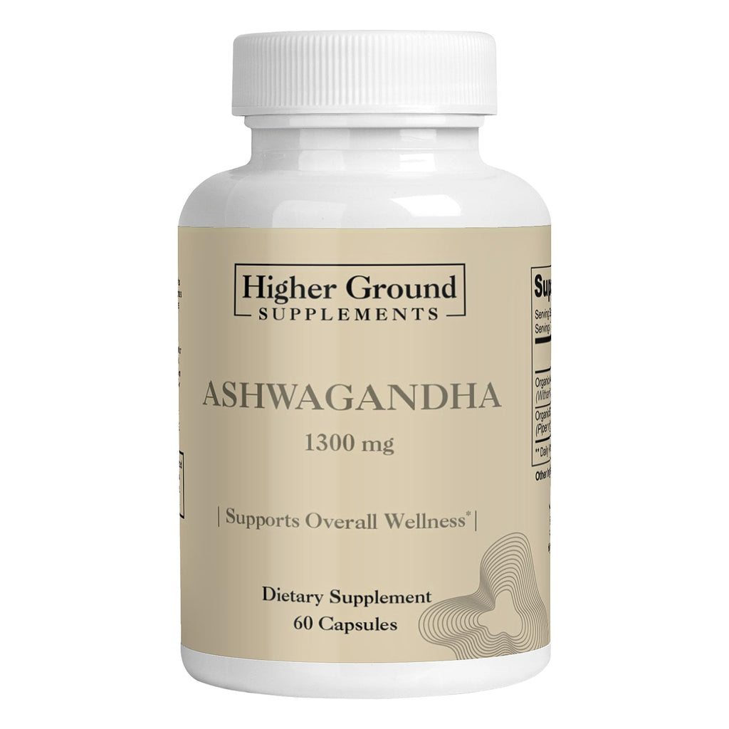 ashwagandha herbal supplement for stress relief