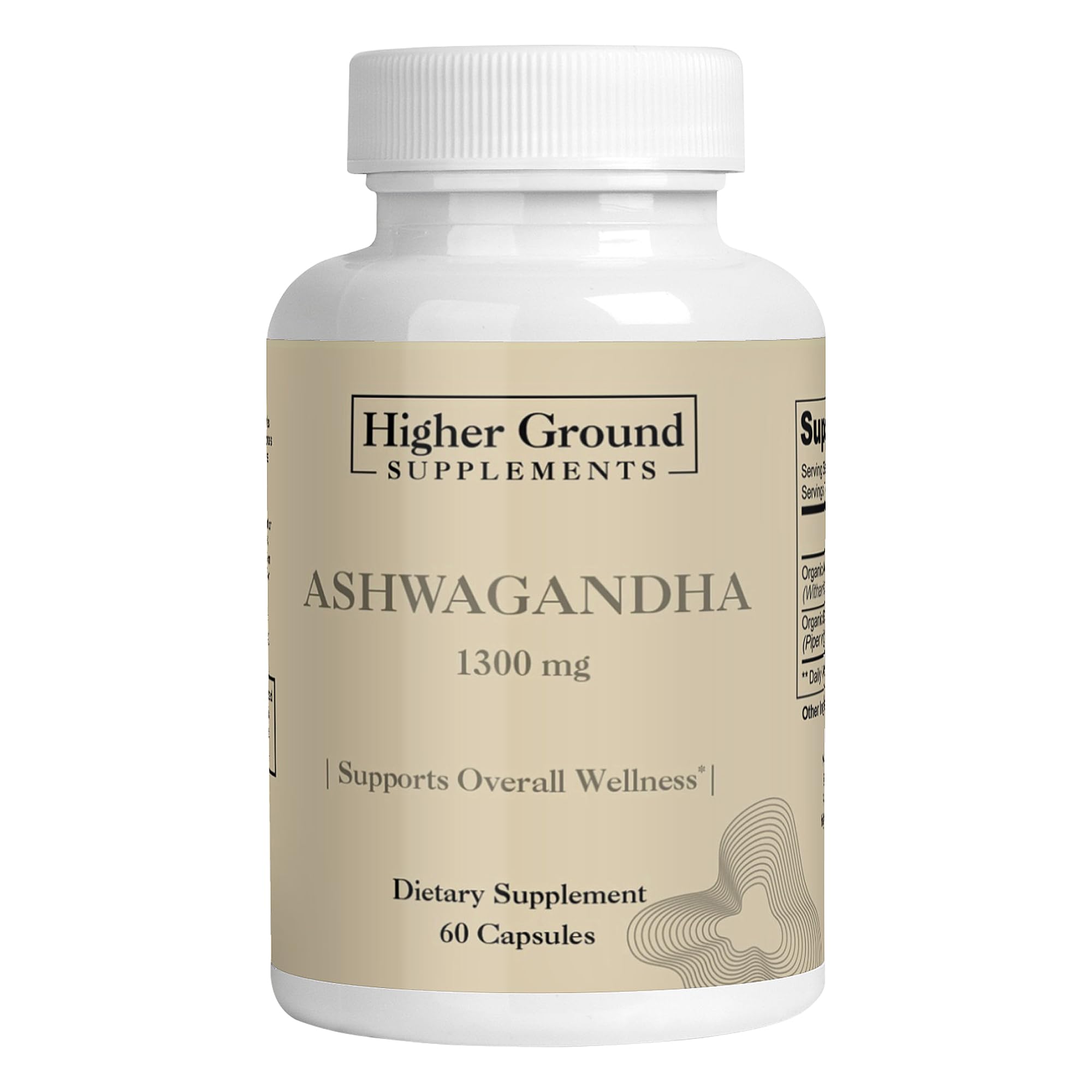 ashwagandha herbal supplement for stress relief