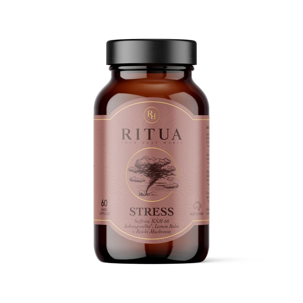 Ashwagandha herbal supplements for stress relief