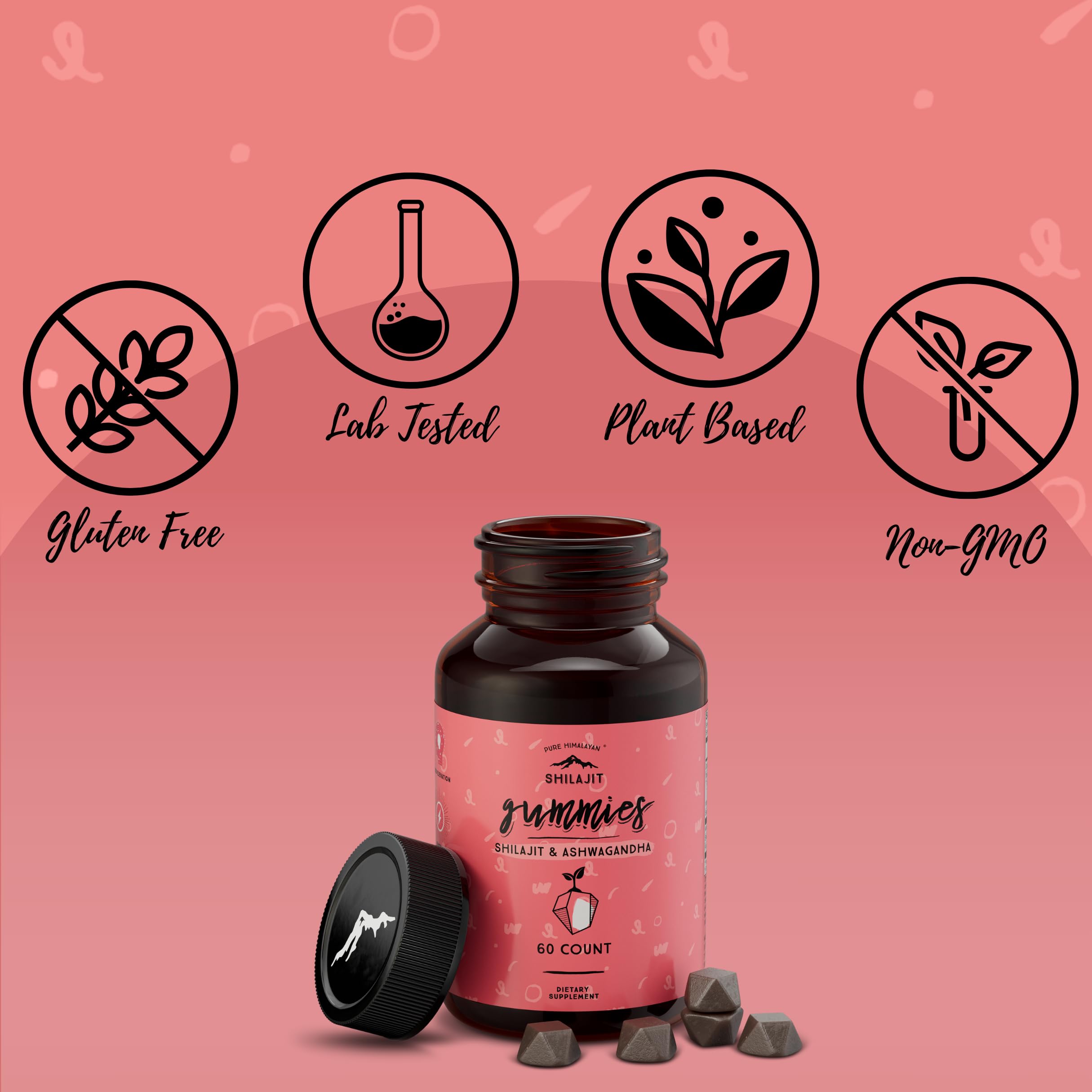 Ashwagandha infused energy gummies