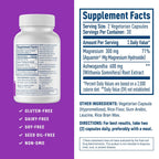Ashwagandha infused magnesium capsules