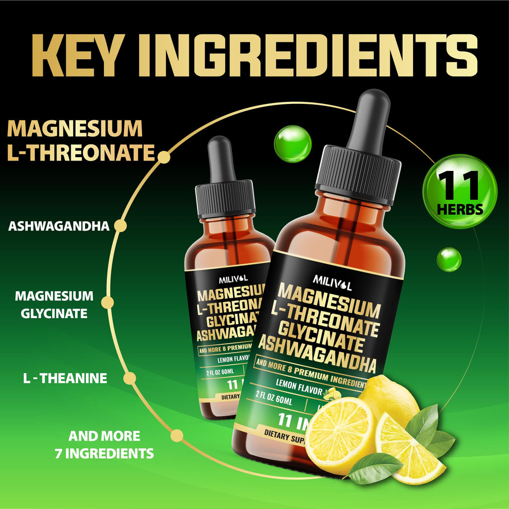 ashwagandha infused magnesium drops