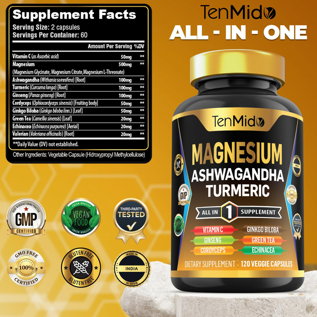 ashwagandha infused magnesium supplement